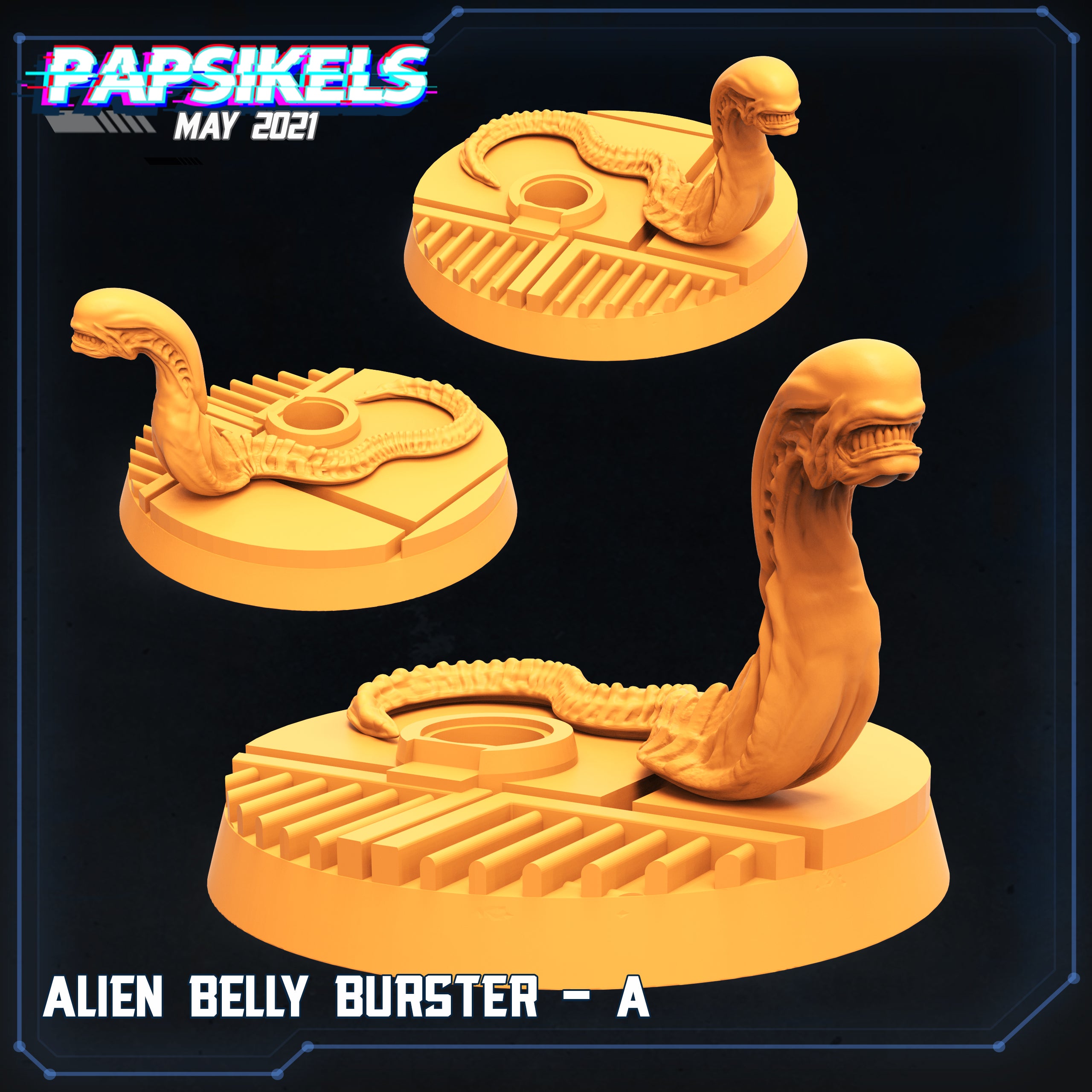 Alien Belly Bursters x3 – Mecha.Net Studios